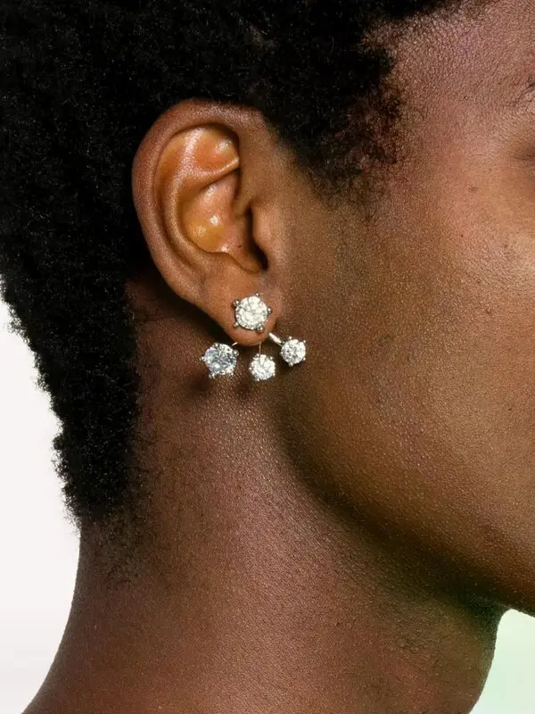 PANCONESI Crystal Embellished Earrings