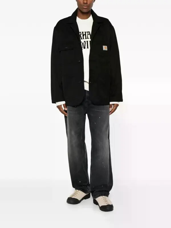 Carhartt Work In Progress Logo-patch Patch-pocket Jacket