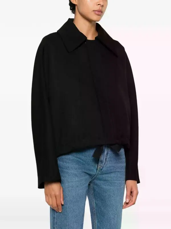 Victoria Beckham Arden Zip-up Wool Jacket