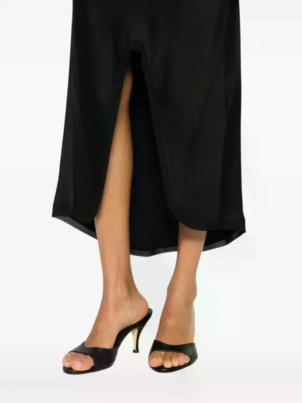 Victoria Beckham Split Detail Midi Skirt