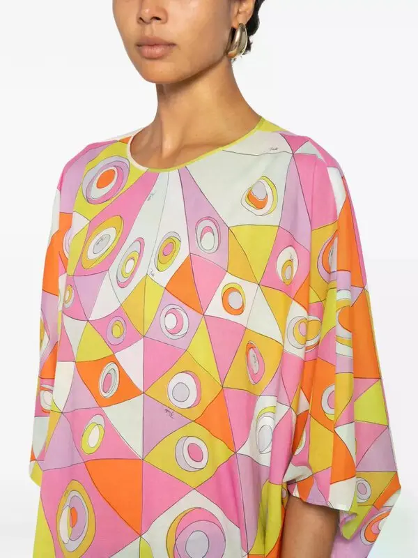 Emilio Pucci Printed Maxi Dress