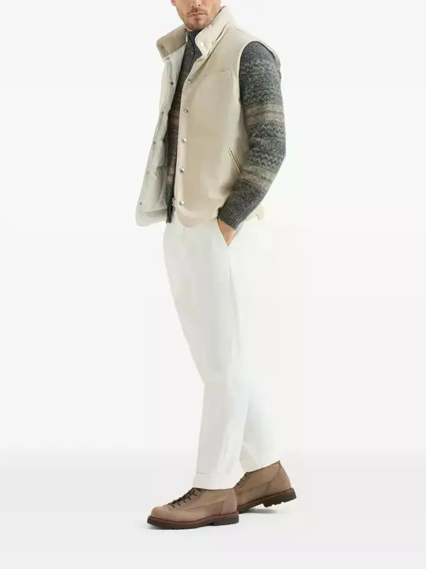 Brunello Cucinelli Snap-button Fastening Gilet