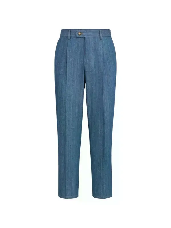 Brunello Cucinelli Pleated Design Trousers