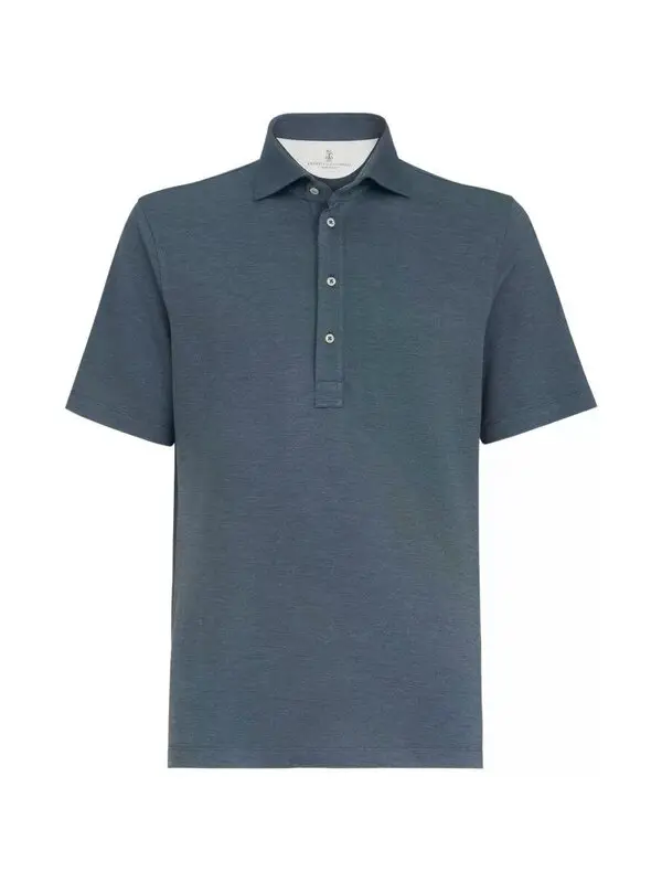 Brunello Cucinelli Half-button Polo Shirt