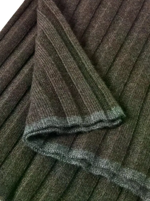 Brunello Cucinelli Ribbed-knit Scarf