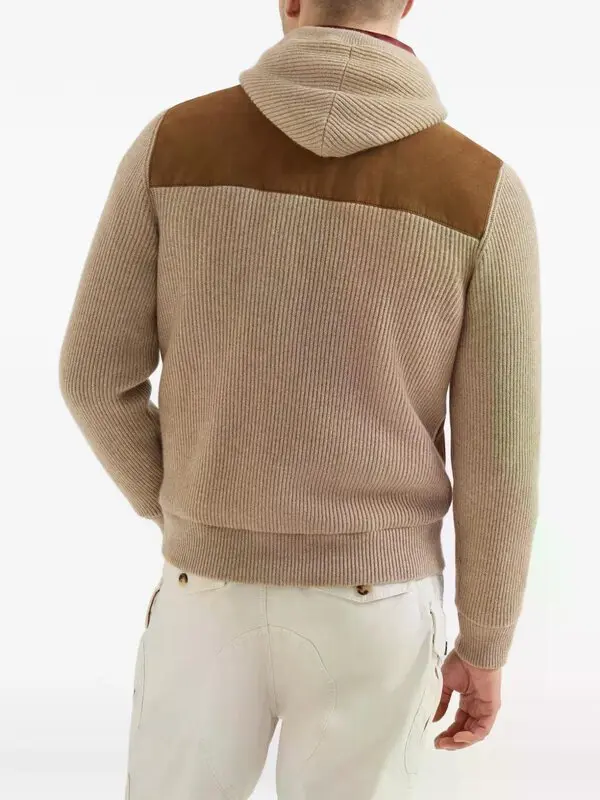 Brunello Cucinelli Zip-up Hooded Bomber Jacket