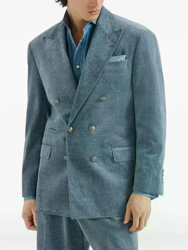 Brunello Cucinelli Peaked-lapel Blazer