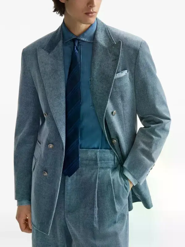 Brunello Cucinelli Peaked-lapel Blazer
