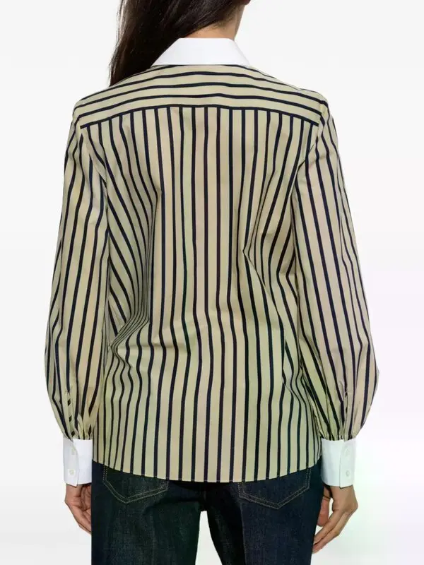 Valentino Garavani Striped Bow-detail Shirt