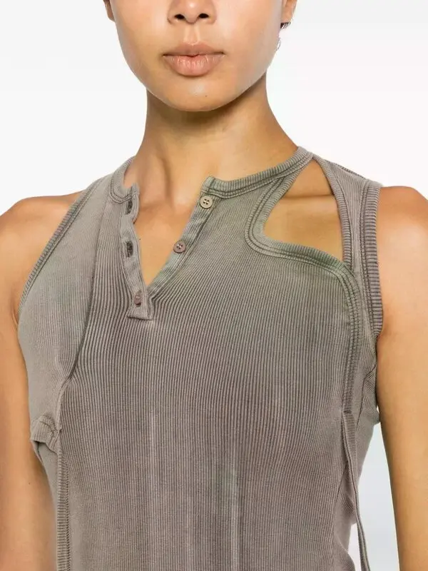 Ottolinger Ribbed Cut-out Mini Dress