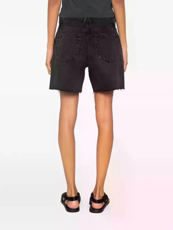 SLVRLAKE Sienna Raw-cut Hem Shorts