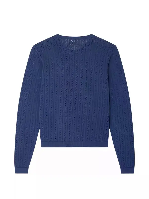 Bonpoint Pointelle-knit Cardigan
