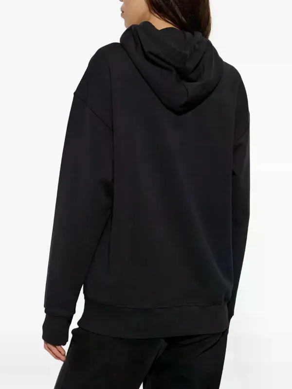 DIESEL® Logo Plaque Drawstring Hoodie