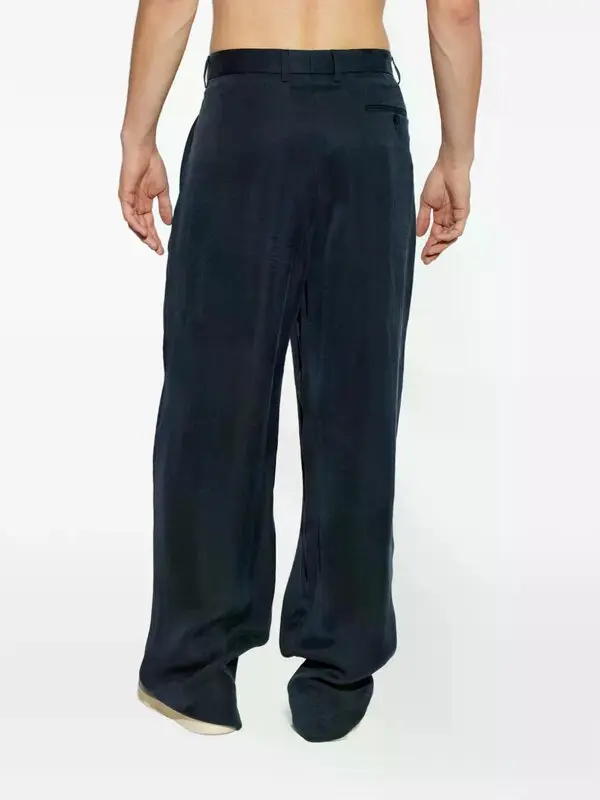 Giorgio Armani Pleated Wide-leg Trousers
