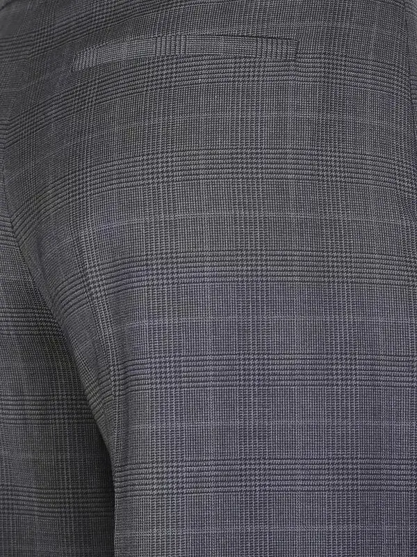 IRO PARIS Check Pattern Tailored Trousers - Grey