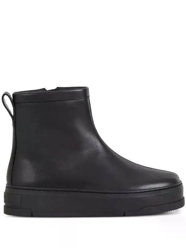 VAGABOND SHOEMAKERS Zip-fastening Platform Boots - Black
