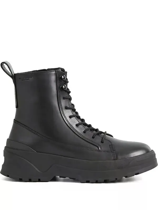 VAGABOND SHOEMAKERS Leather Lace-up Boots - Black