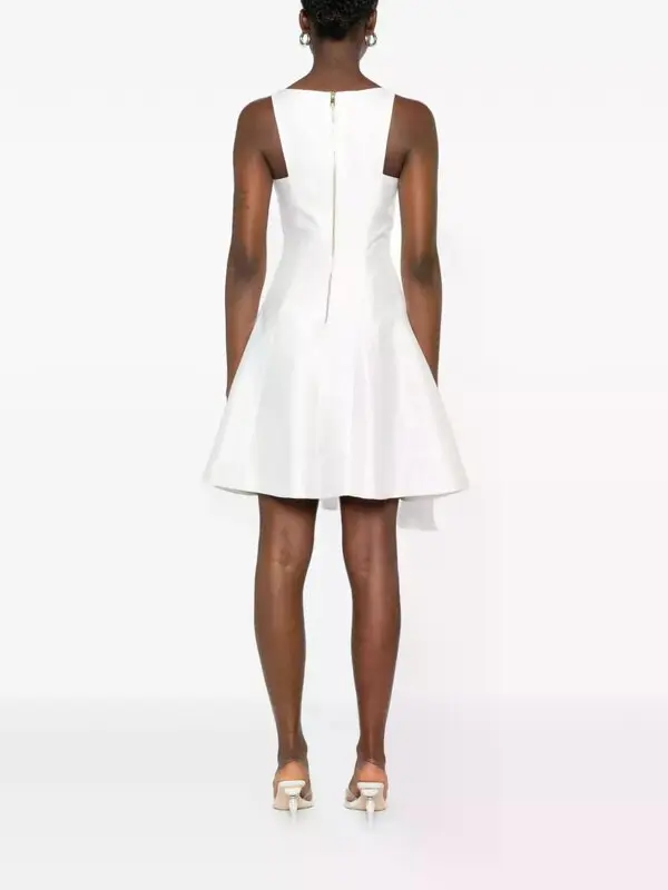 LEEN MOUGRHABI Yasmin Asymmetric Mini Dress