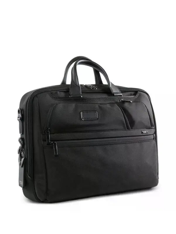 Tumi 17 Multi-pocket Zip-fastening Laptop Bag - Black