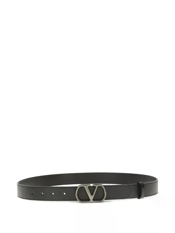 Valentino Garavani Vlogo Signature Belt - Black