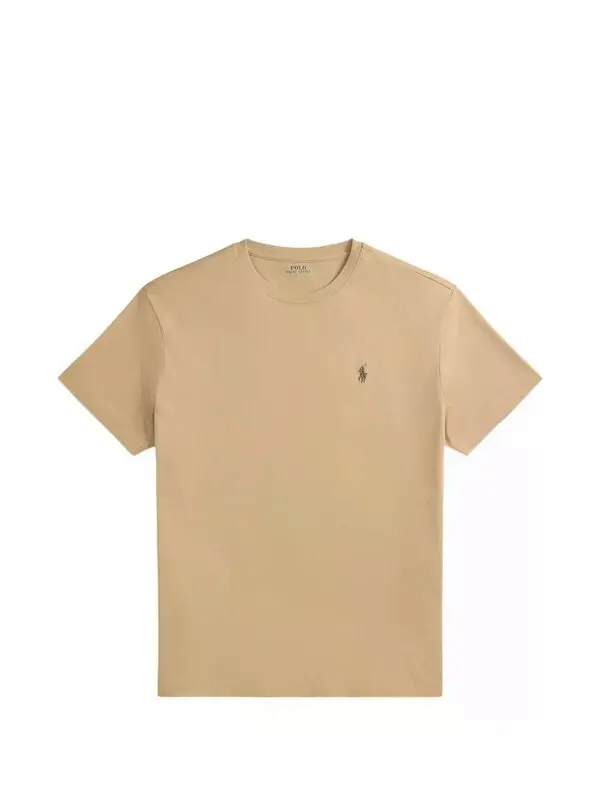 Polo Ralph Lauren Logo-embroidered T-shirt - Neutrals