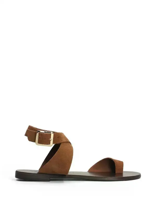 NICOLAS LAINAS Toe-strap Flat Sandals