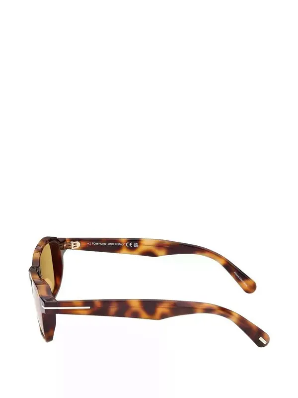 TOM FORD Tortoiseshell-effect Square-frame Sunglasses