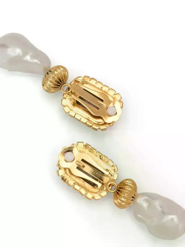 VANINA Crystal-embellished Drop Earrings