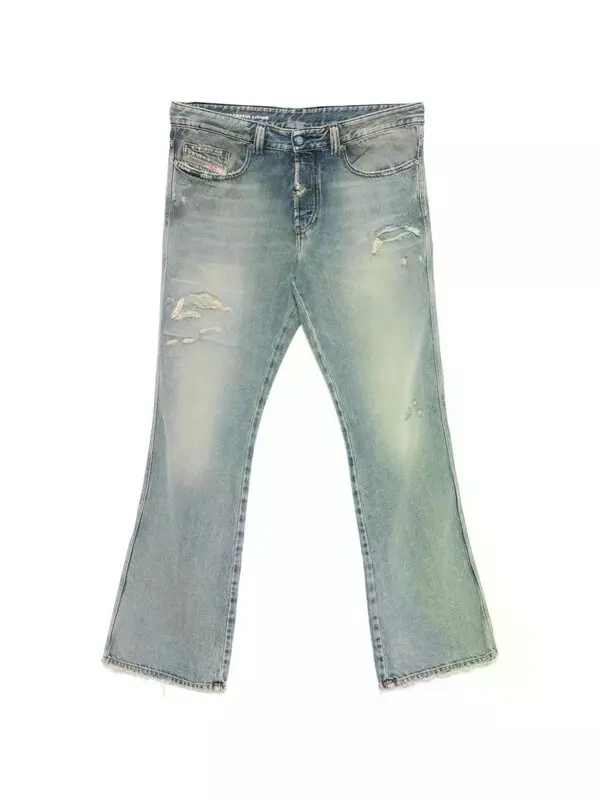 DIESEL® Distressed Faded Jeans
