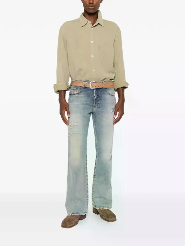 DIESEL® Distressed Faded Jeans
