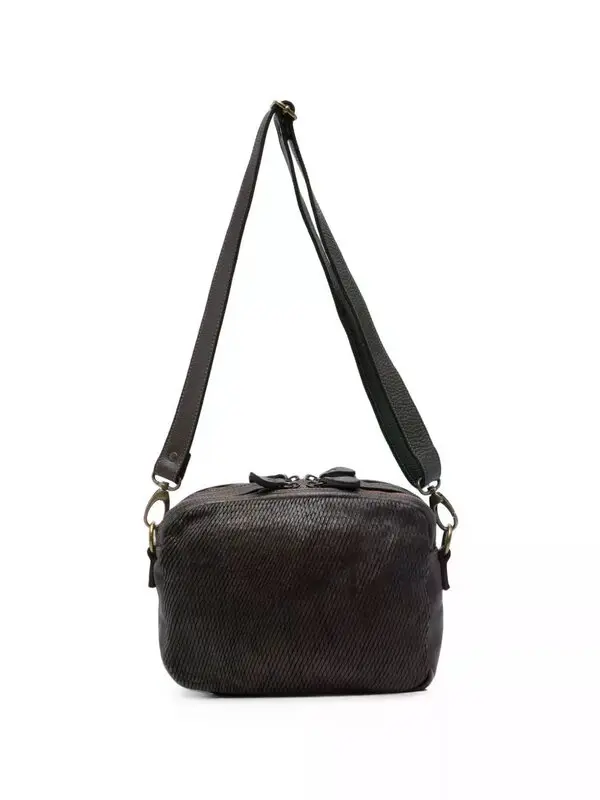SOMMET Arlo Petalino Textured Leather Shoulder Bag