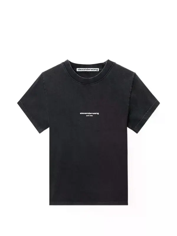 Alexander Wang Logo Print T-shirt - Black