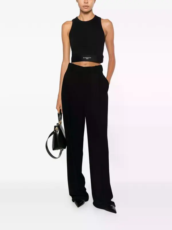 Givenchy Cropped Cotton Tank Top
