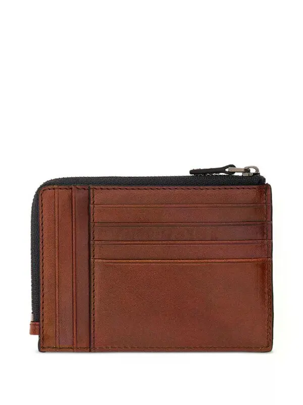 THE BRIDGE Ludovico Zip-around Leather Cardholder
