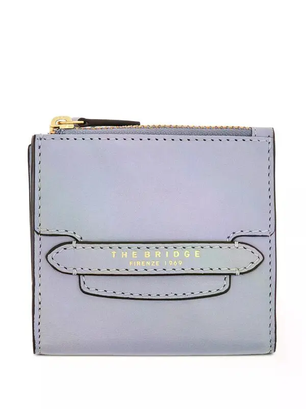 THE BRIDGE Leather Wallet - Blue