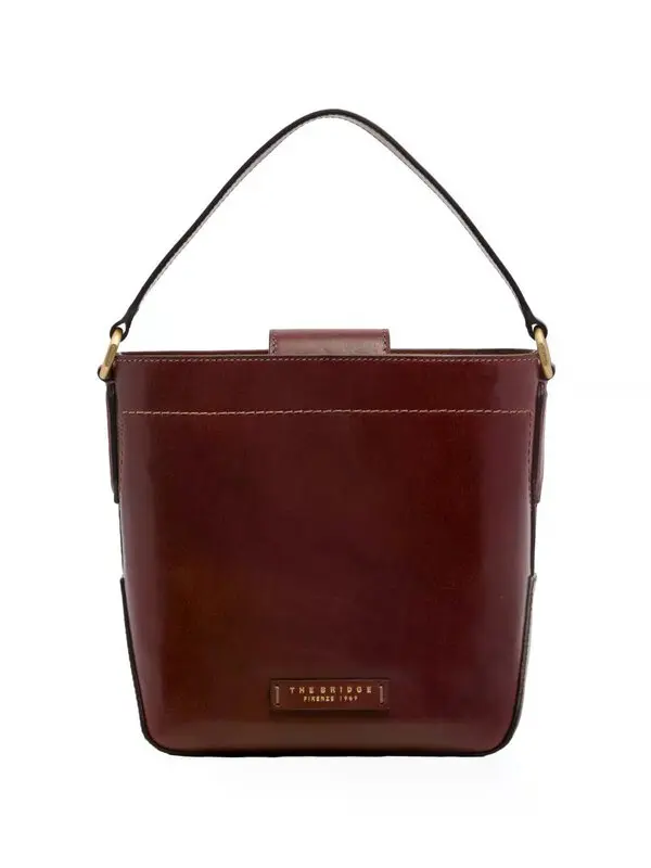 THE BRIDGE Leather Bucket Bag