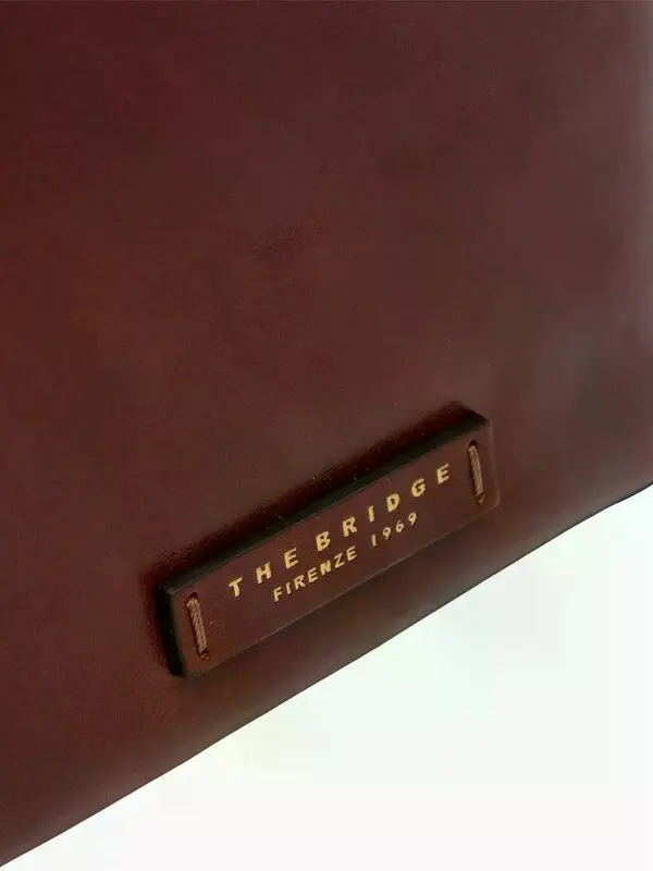 THE BRIDGE Leather Bucket Bag