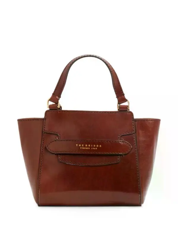 THE BRIDGE Leather Tote Bag