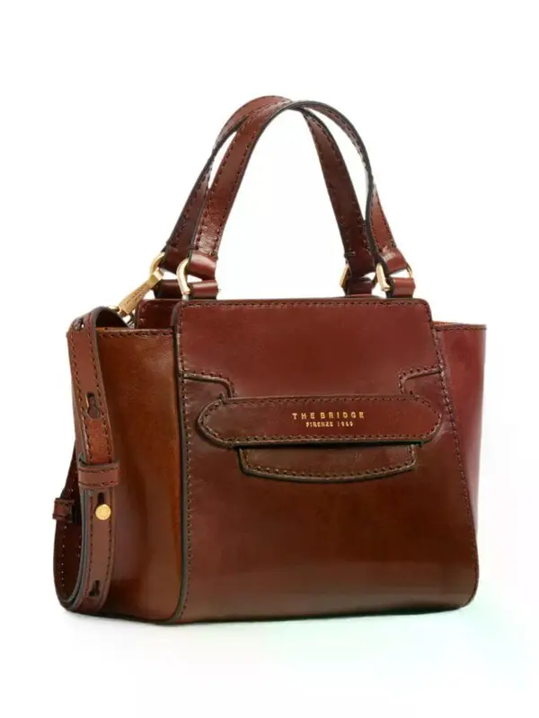 THE BRIDGE Leather Tote Bag