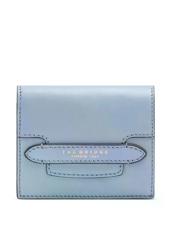 THE BRIDGE Logo-print Leather Wallet