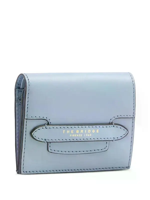 THE BRIDGE Logo-print Leather Wallet