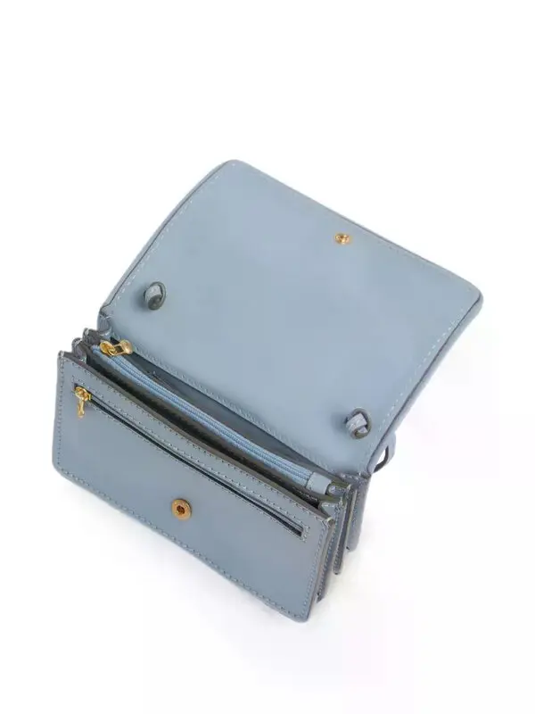 THE BRIDGE Logo-plaque Leather Mini Bag