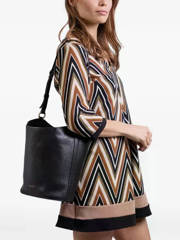 THE BRIDGE Soft Leather Bucket Bag