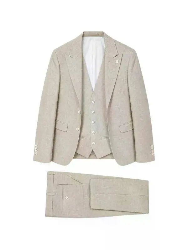 RAMON SANJURJO Three-piece Single-breasted Suit