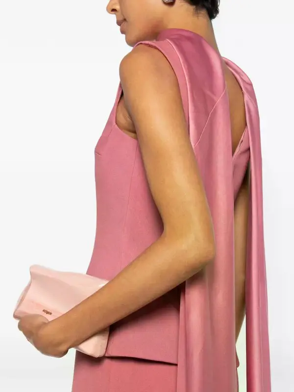 Solace London Annie Peplum Maxi Dress - Pink
