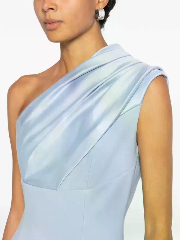 Solace London Gabriela One-shoulder Maxi Dress