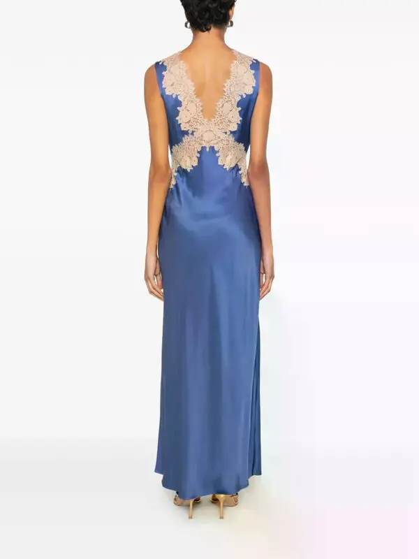 Rixo Lysandra Lace-trim Maxi Dress