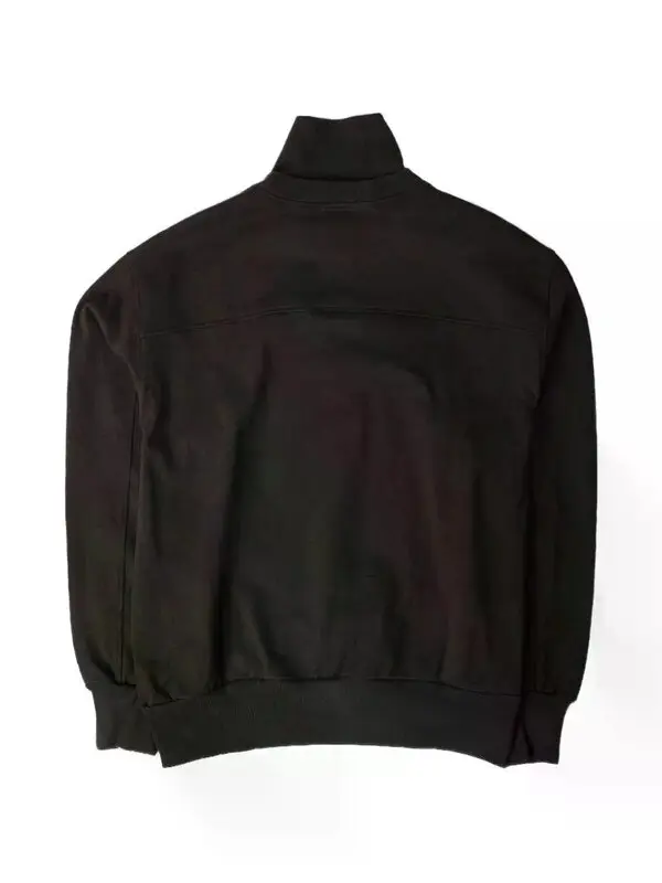 LADY WHITE CO. Quarter-zip Dropped-shoulder Sweater - Brown