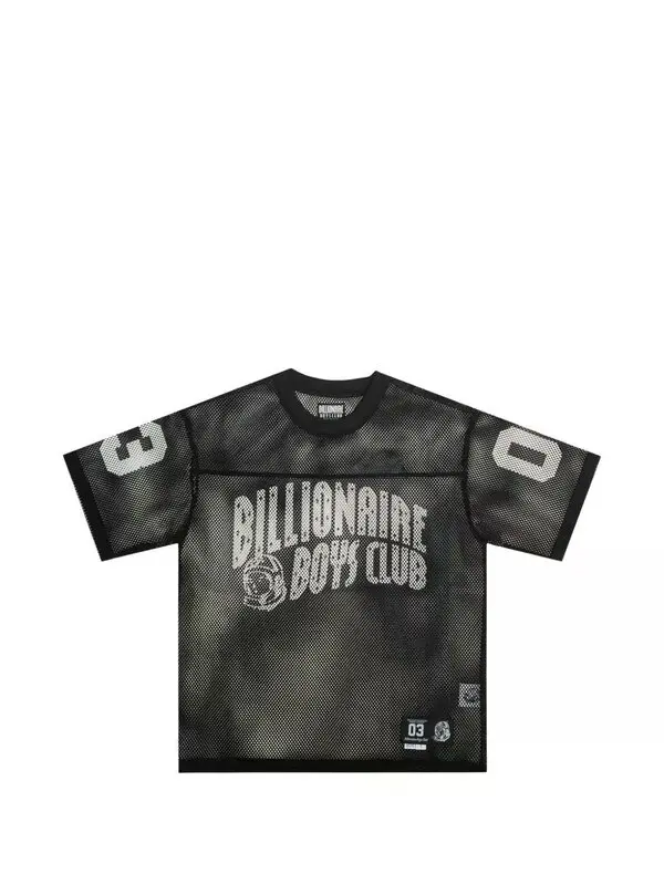 BILLIONAIRE BOYS CLUB Mesh-knit Jersey T-shirt - Black