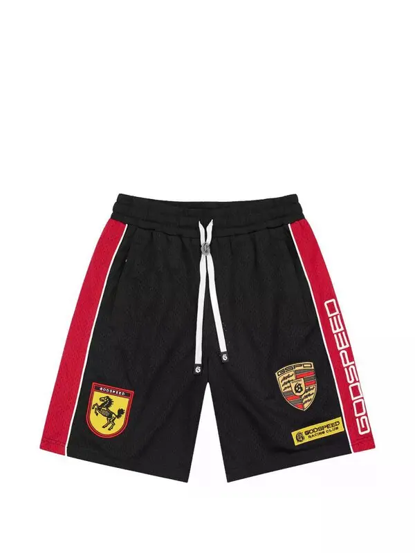 GODSPEED Logo-patch Mesh Shorts